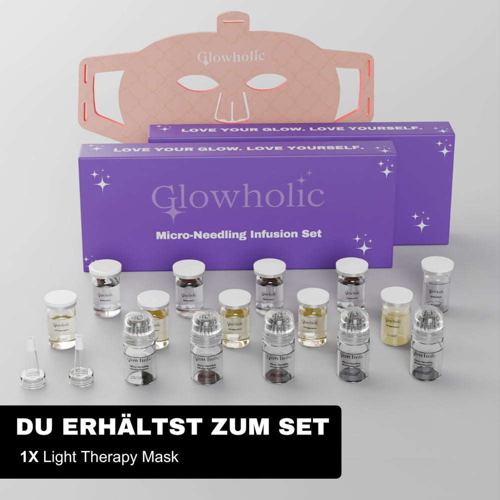 Micro-Needling Infusion Set| Micro-Needling Eye Patches - Glowholic®