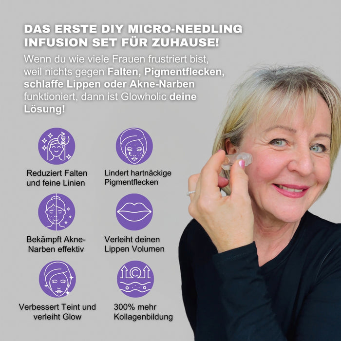 Micro-Needling Infusion Set| Micro-Needling Eye Patches - Glowholic®